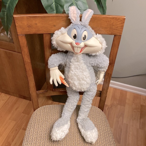 Mattel | Toys | Vintage 961 Soft Huggable Talk Bugs Bunny By Mattel ...